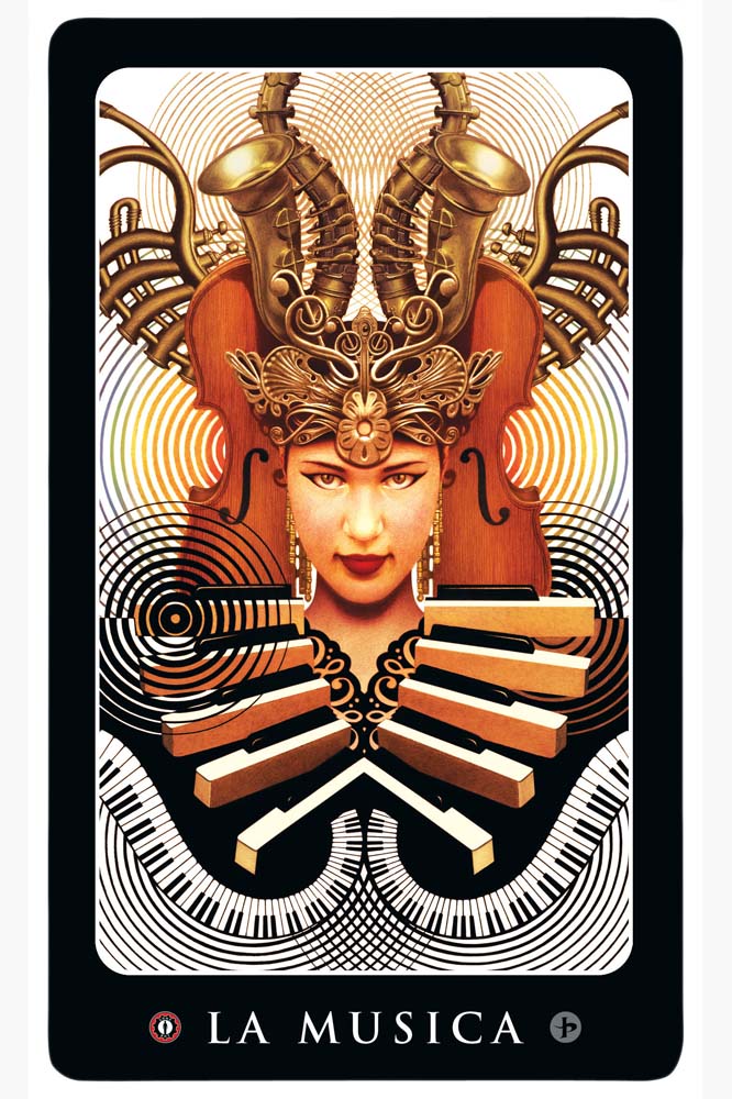 La Musica • Loteria Grande Card – John Picacio